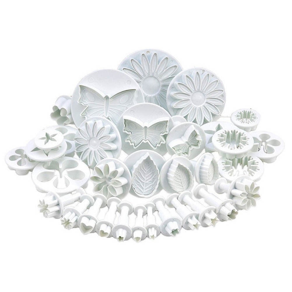 33pcs Cylindrical Cutter Complete Set Of Moulds Multi-style Cake Baking ...
