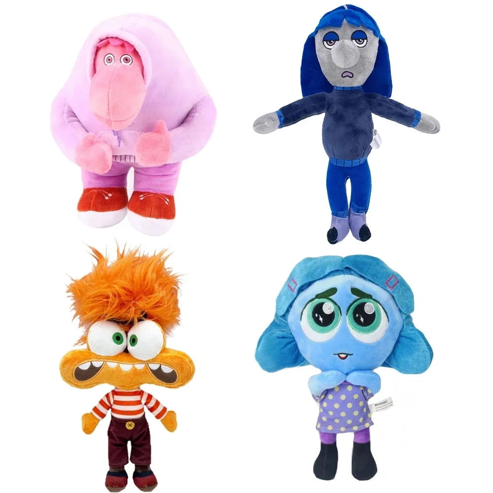 33style Inside Out 2 Plush Dolls Inside Out Plush Toy Cute Cartoon ...