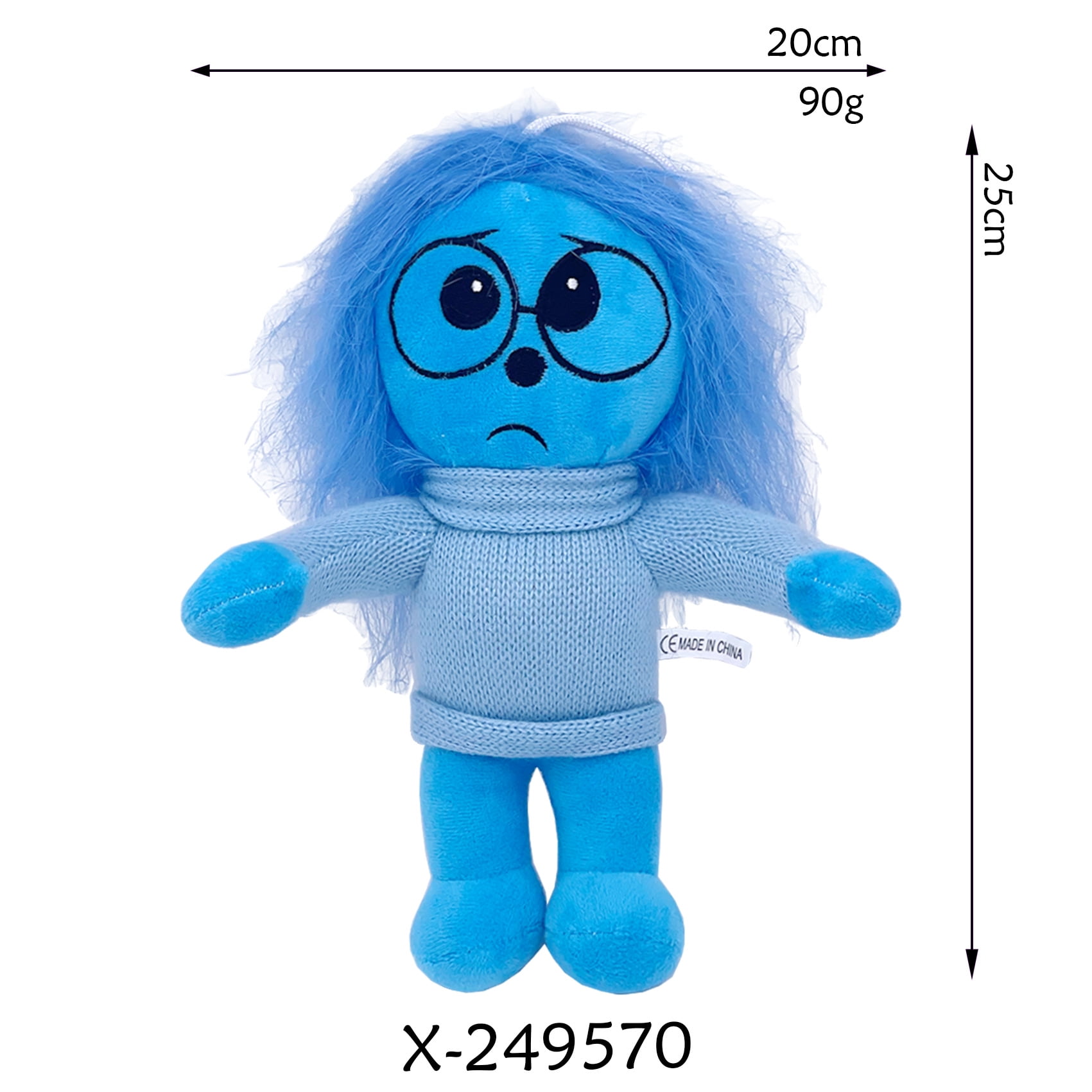 33style Inside Out 2 Plush Dolls Inside Out Plush Toy Cute Cartoon ...