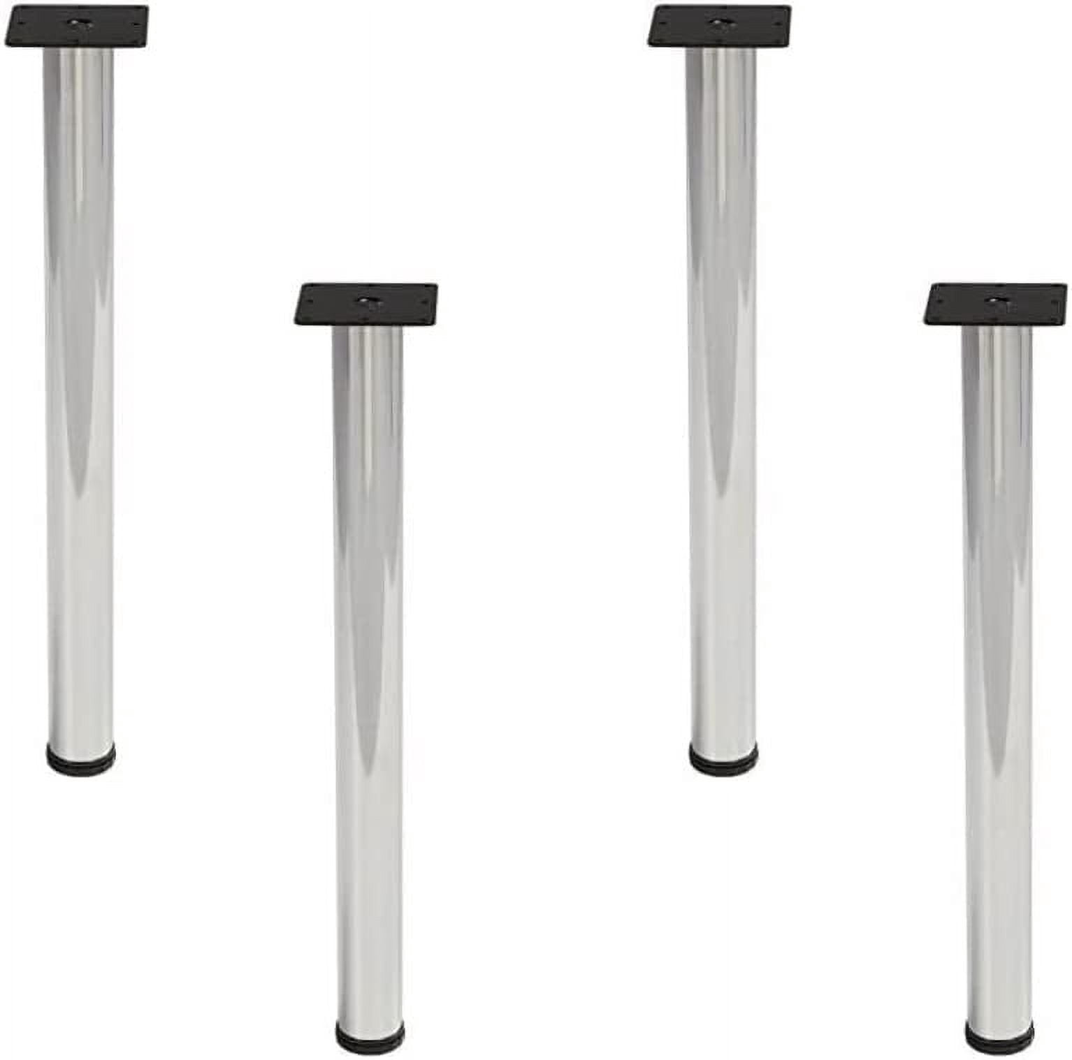 34 1/2" Table Legs - Set of 4, 220 lbs Load Capacity Per Leg (Polished ...