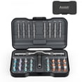 34 in 1 Magnetic Ratchet Screwdriver Set, Premium S2 Steel Multi Bit ...