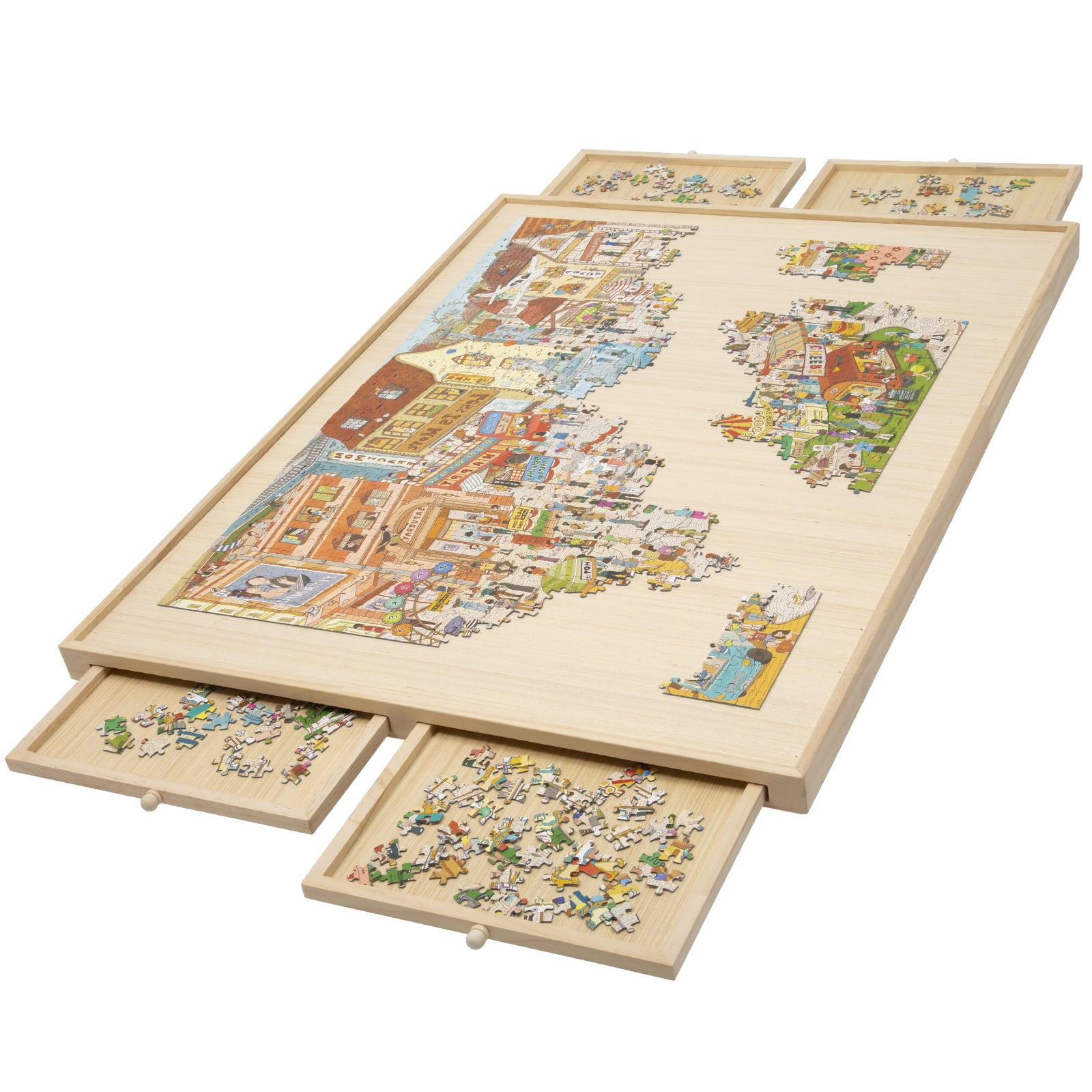 34"×26" Puzzle Board Jigsaw Puzzle Table, Puzzle Board for Adults ...