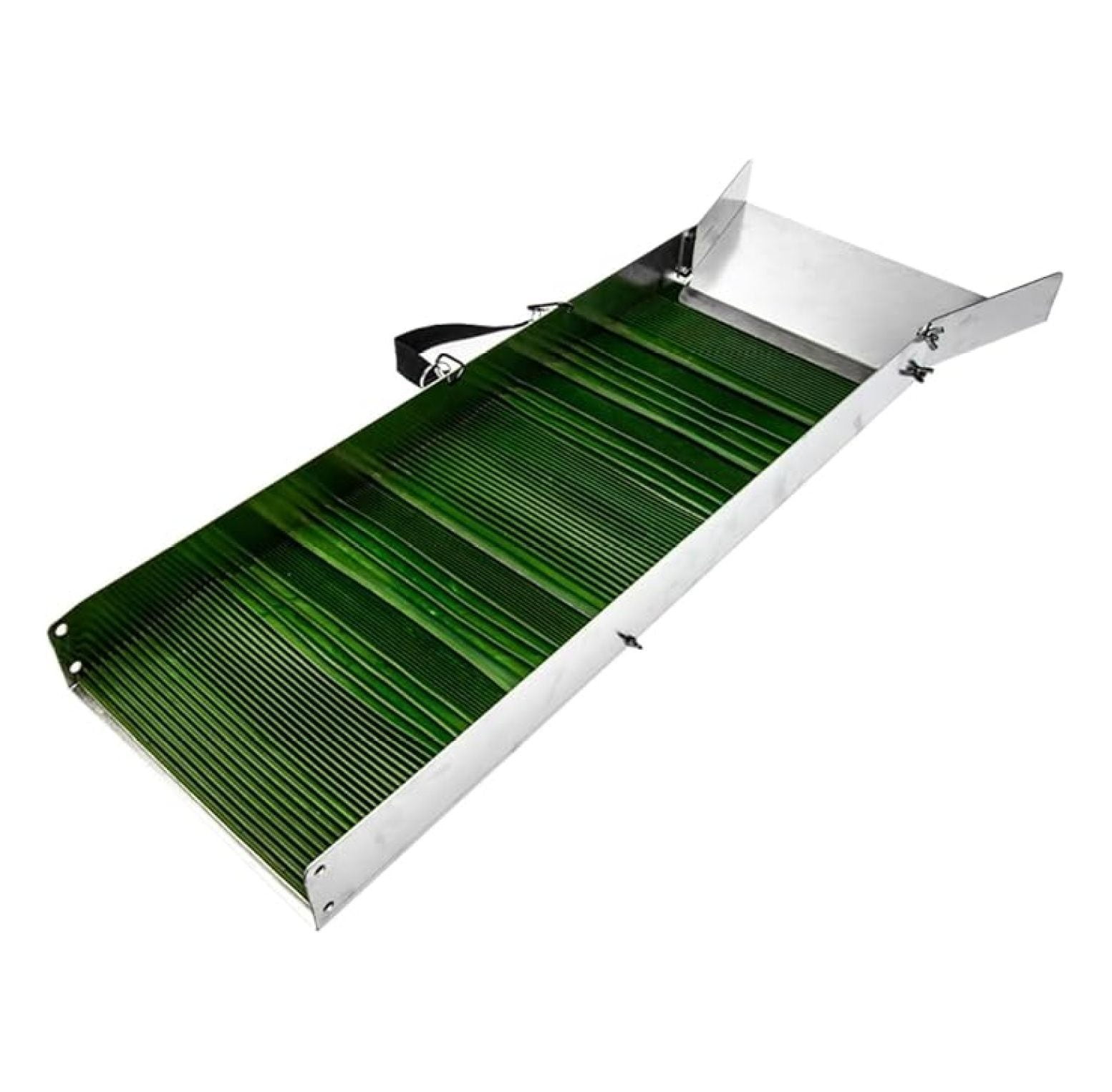 34.5-Inch Aluminum Sluice Box Includes Flexible TPR Matting, V and ...