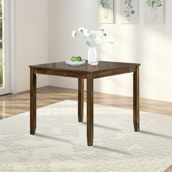 vidaXL Bistro Table Kitchen Bar Table Dining Room Table MDF and Steel ...