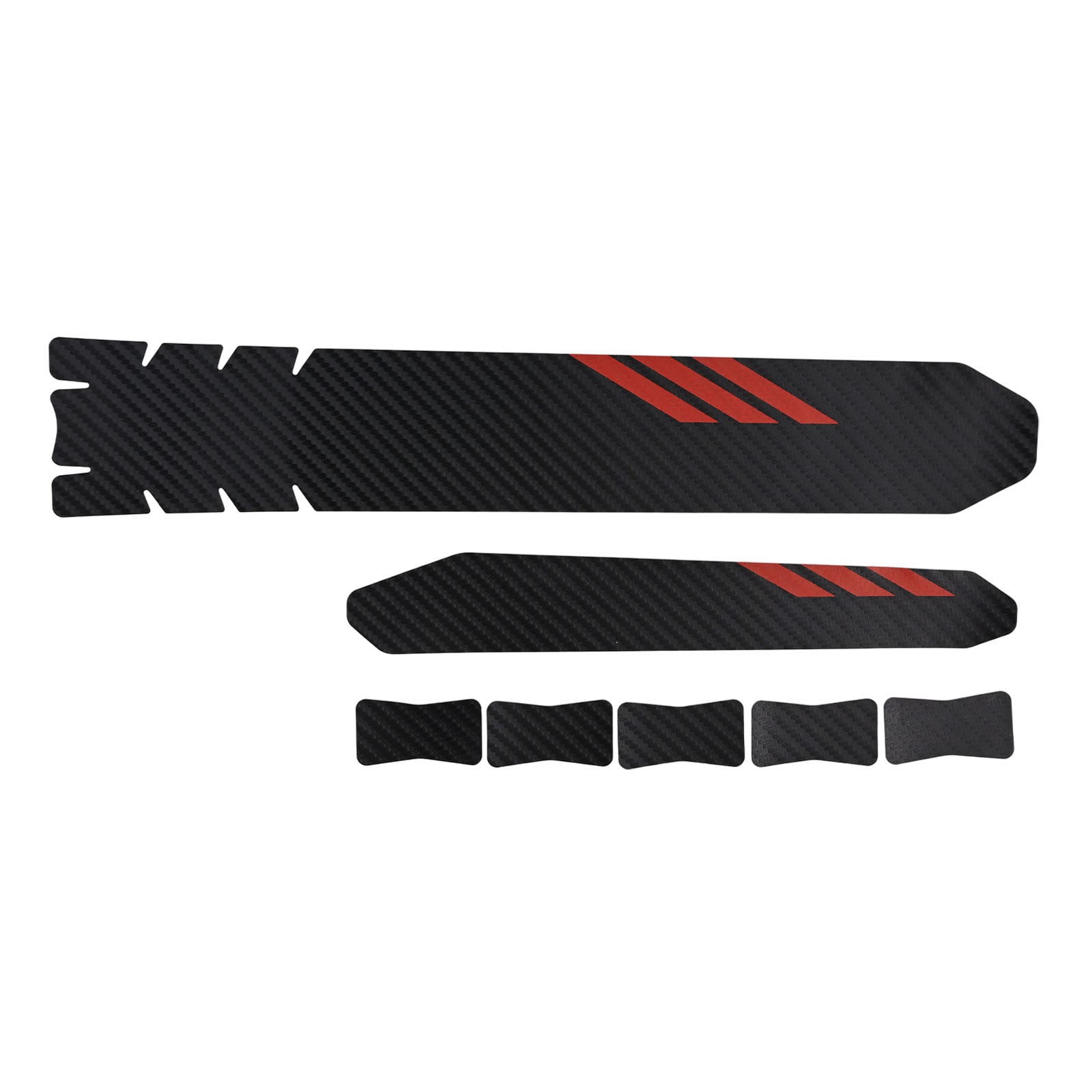 34*6Cm Carbon Fiber Bike Sticker Easy To Use High Quality Material Practical To Use Prevents Sun ...