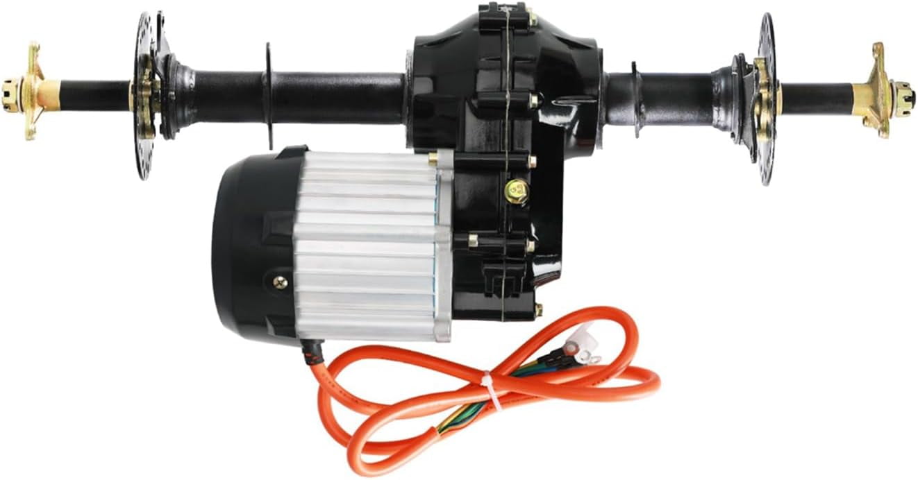 34''/860mm Rear Axle Differential Kit and 72V 1500W Brushless Motor ...