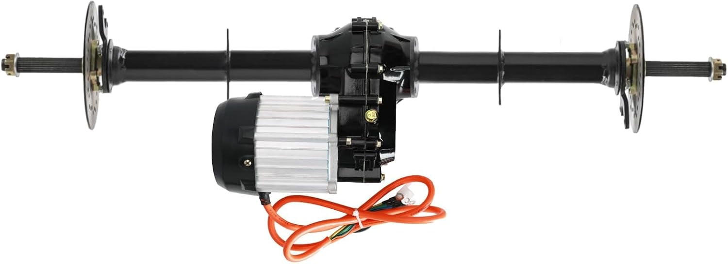 34''/860mm Rear Axle Differential Kit and 72V 1500W Brushless Motor ...