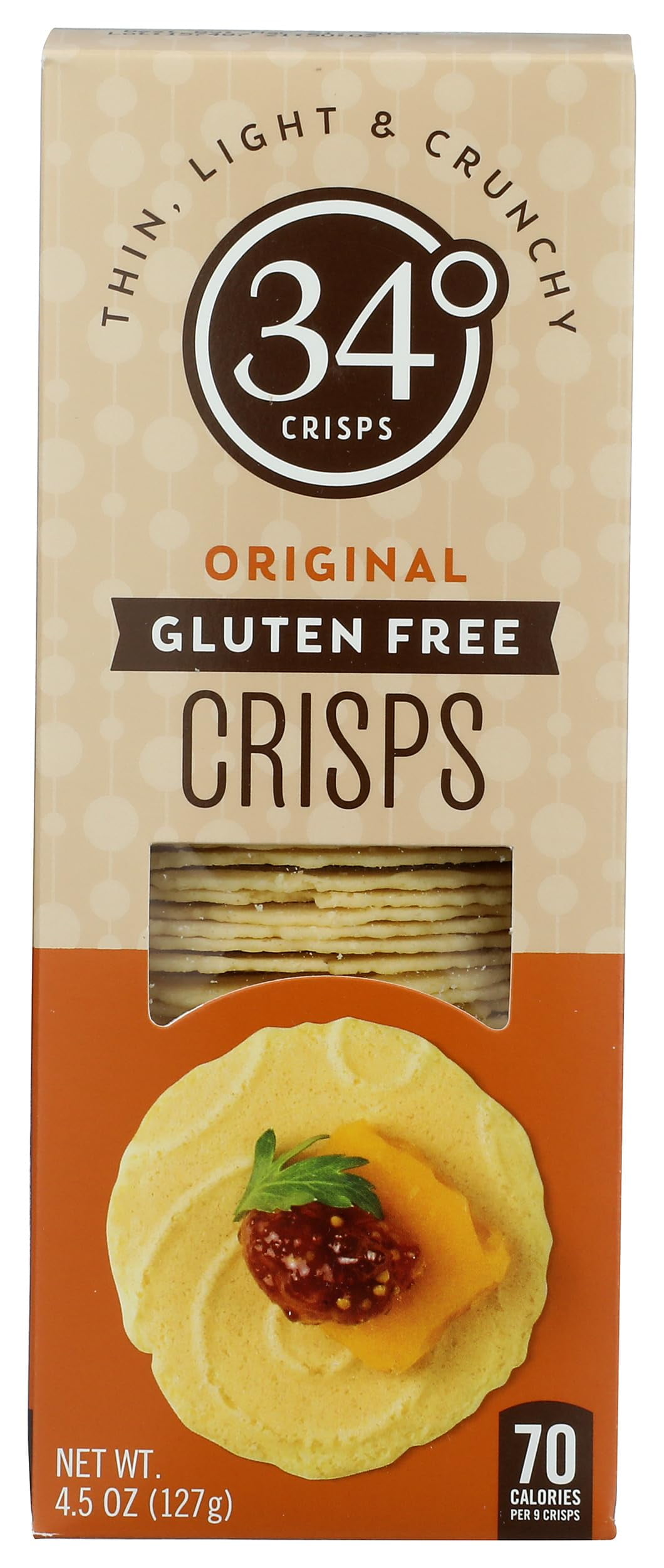 34 Degrees Crisps | DMF15 Original Crisps | Thin, Light & Crunchy ...