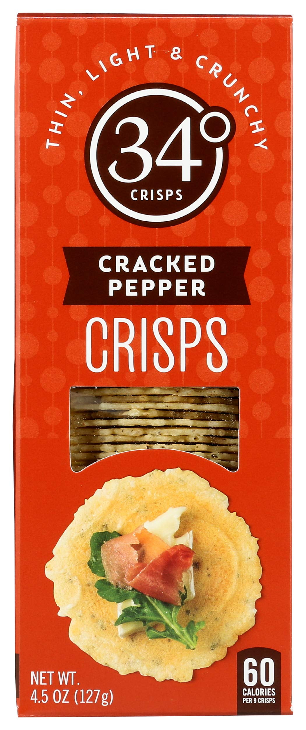 34 Degrees Crisps | MZF22 Cracked Pepper Crisps | Thin, Light & Crunchy ...