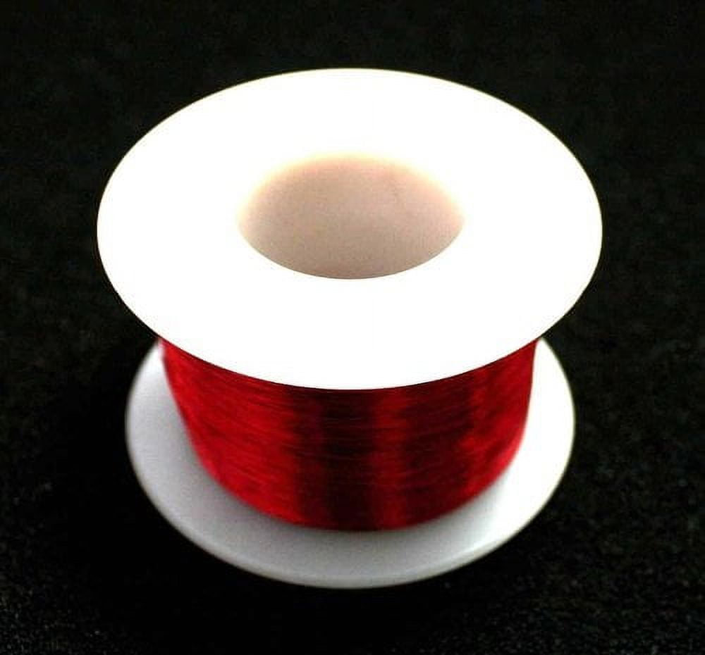 34 Gauge, Magnet Wire - 0.25lb Spool, Low temperature (105°C, NEMA STD ...