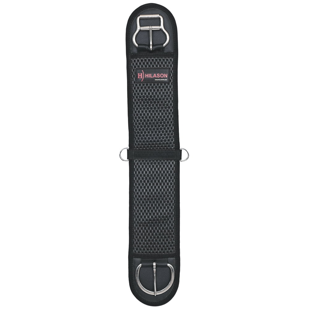 34 In Western Horse Saddle Girth Hilason Anti Slip Grip Neoprene Cinch ...