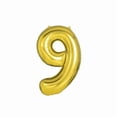 34" Number Gold Foil Balloon - Walmart.com