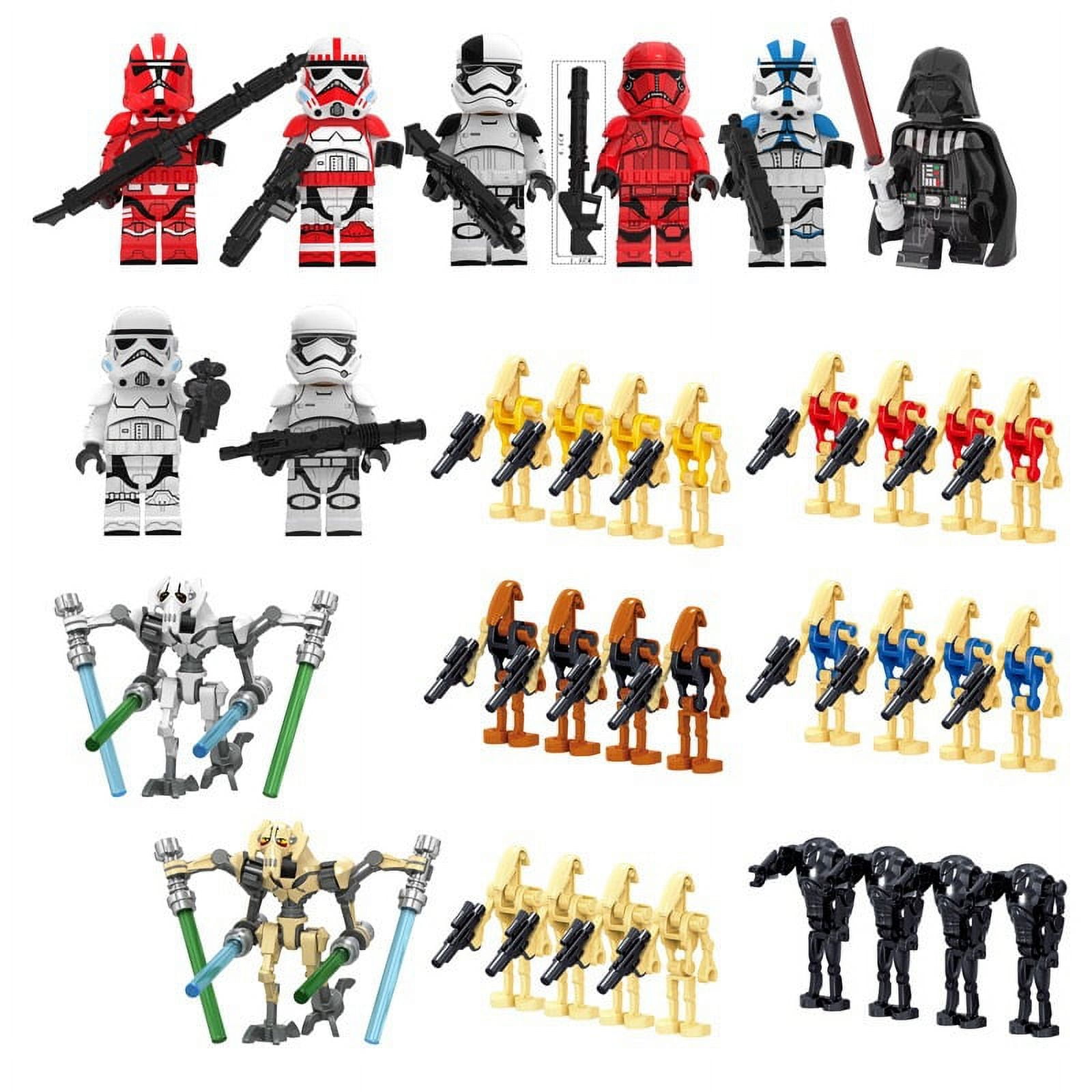 34 PCS Galactic Army Trooper Mini Figures – Combat Robot Soldier Order ...