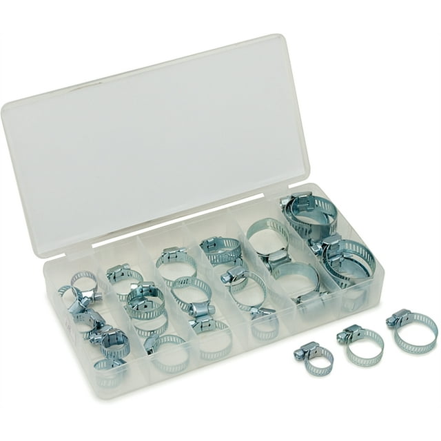 34 PIECE HOSE CLAMP ASSORTMENT - Walmart.com