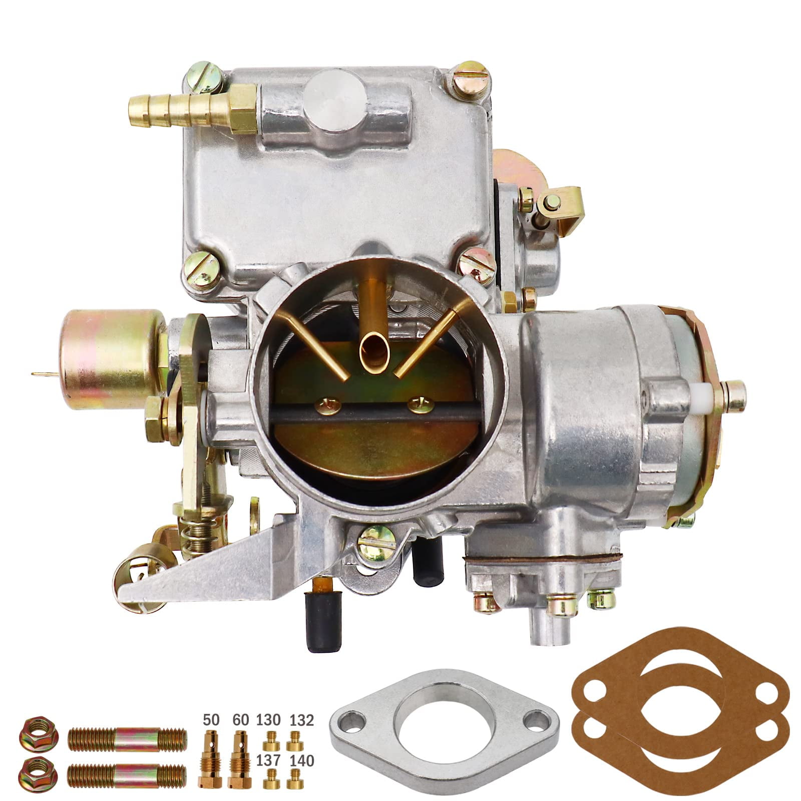 34 Pict-3 Carburetor For VW Beetles Super Beetles 1971-1979 Dual Port ...