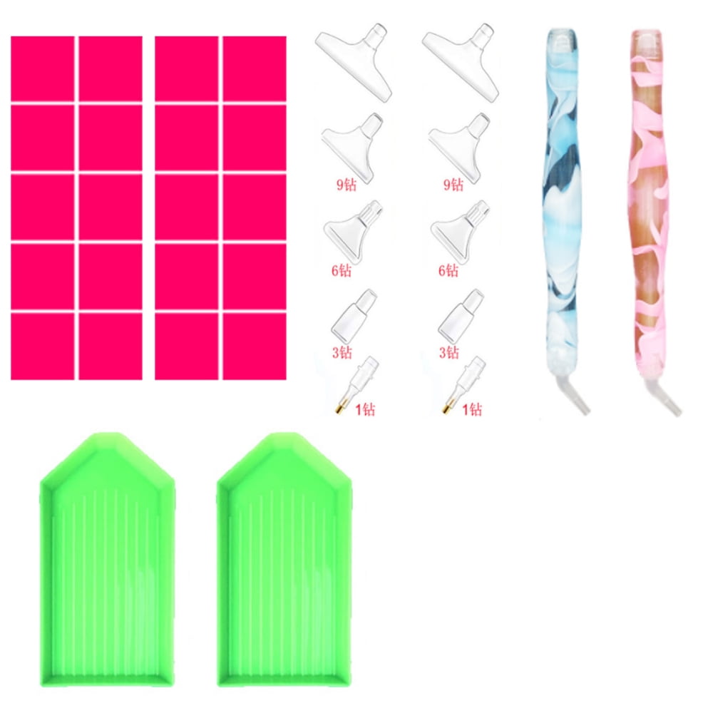 34 Piece 5D Diamond Painting Accessories Pen Kits,Diy Diamond Painting ...
