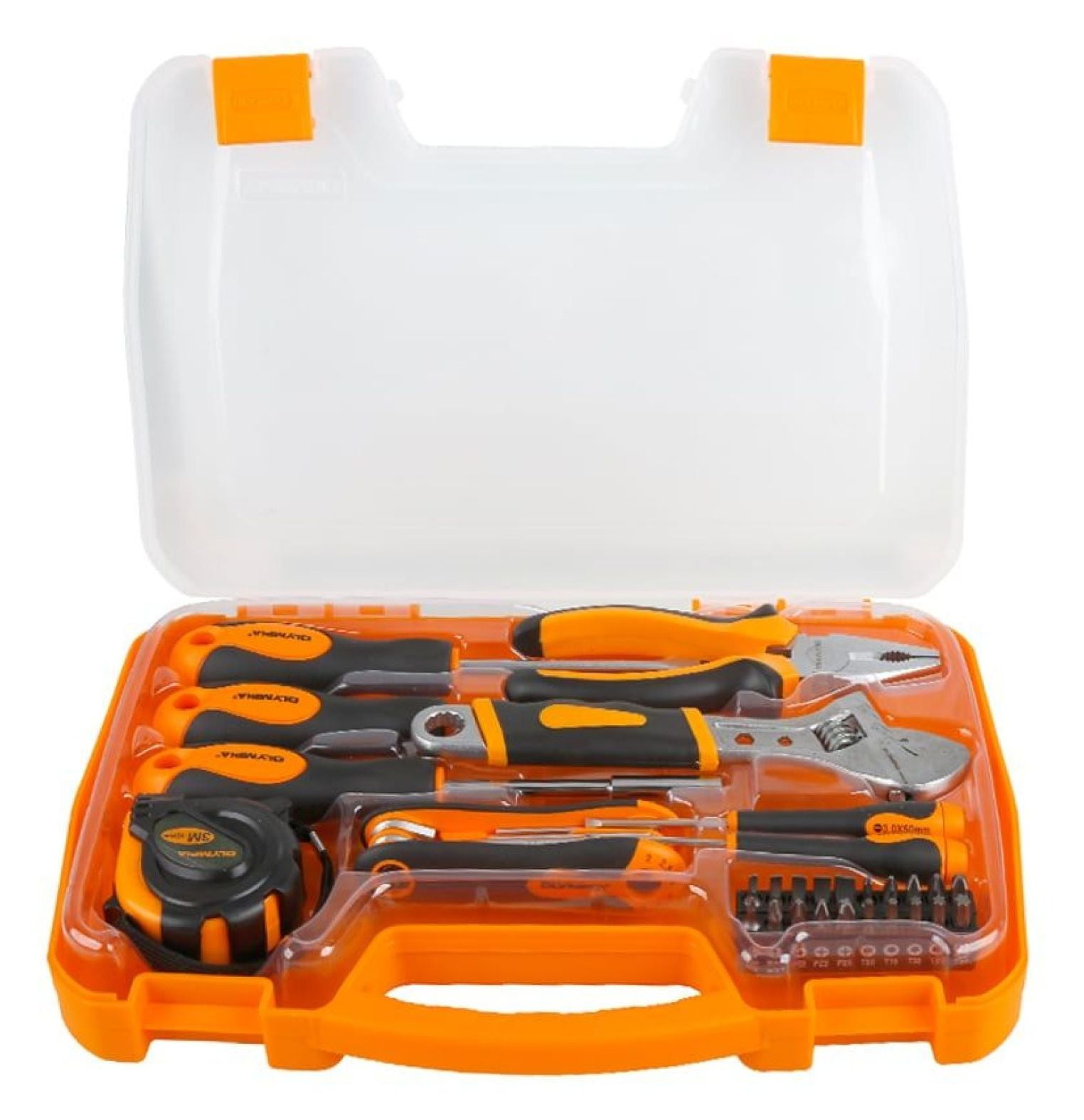 34-Piece Mechanic Tool Set - Home Tool Set with Toolbox - Basic Hand Tools for Home Repair, DIY ...