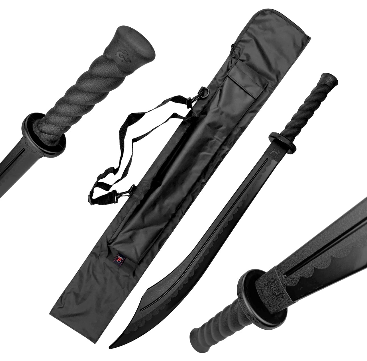 34" Plastic Chinese Broad Sword Martial ArtsTraining Kung Fu Tai chi ...