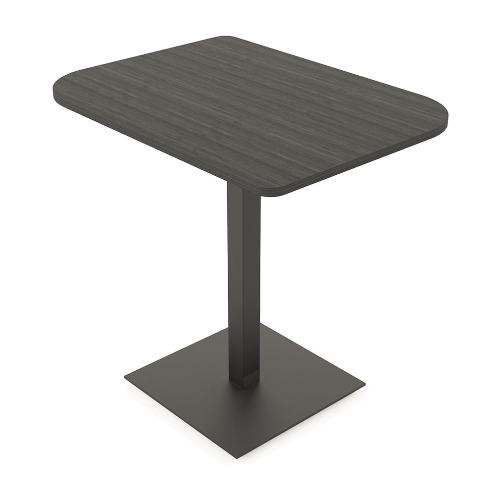 34" Small Dou Bistro Height Table Double Metal Base Bar Table - Walmart.com