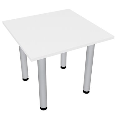 Small 3x5 Hexagon Irregular Conference Table Post Legs Power And Data ...