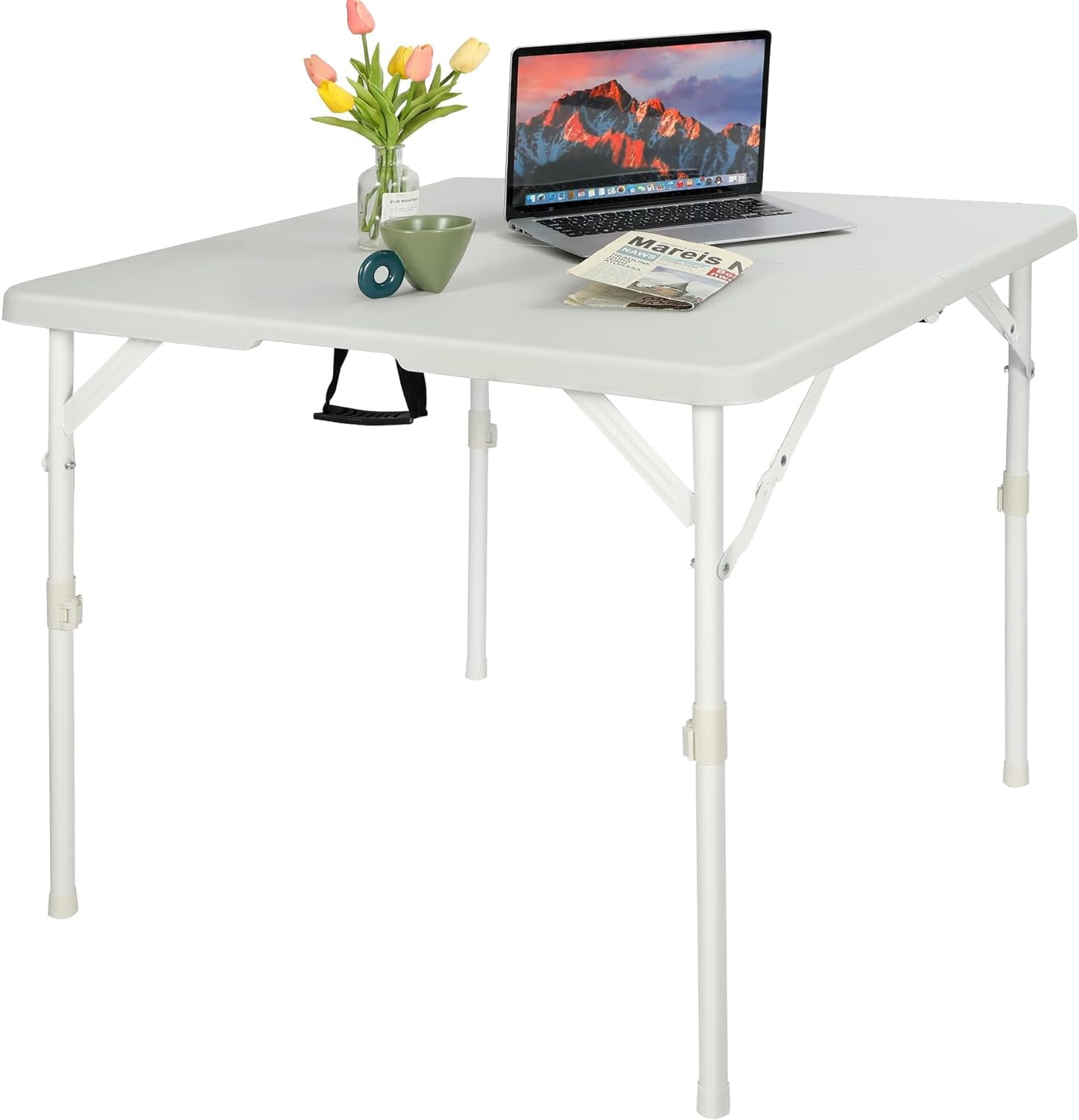 34" Square Folding Card Tables with Collapsible Legs, Heavy Duty ...