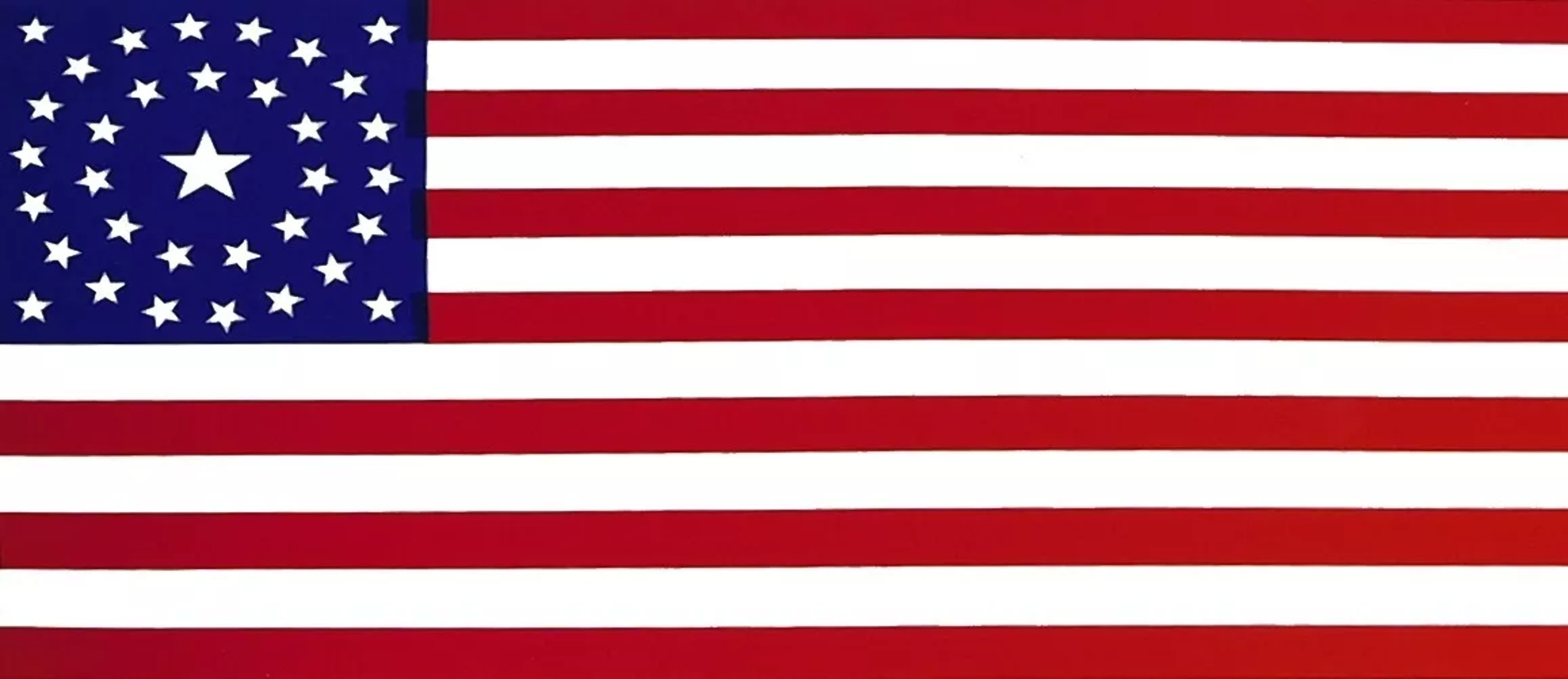 34 Star Circular Historical Vinyl Decal Bumper Sticker - Walmart.com