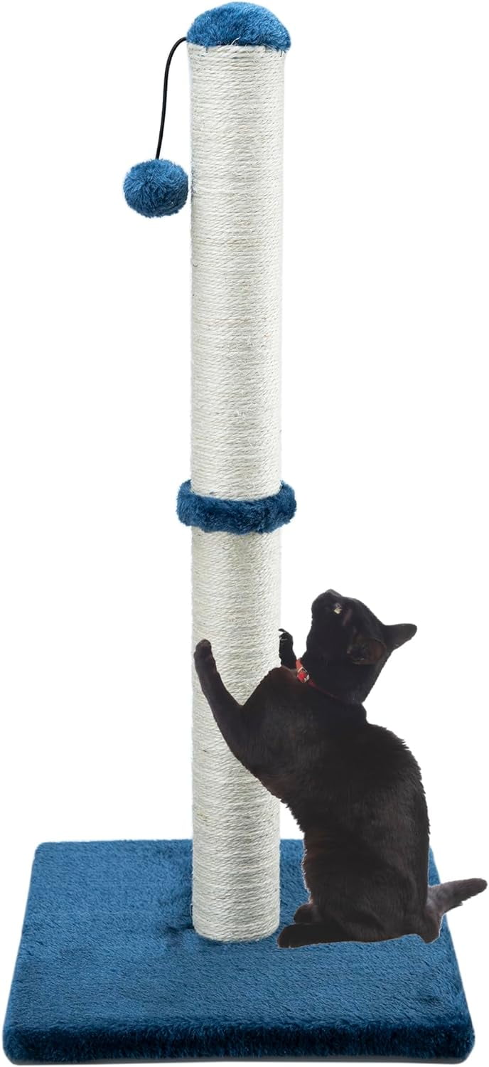 34" Tall Cat Scratching Post for Large Cats and Kittens, High Vertical ...