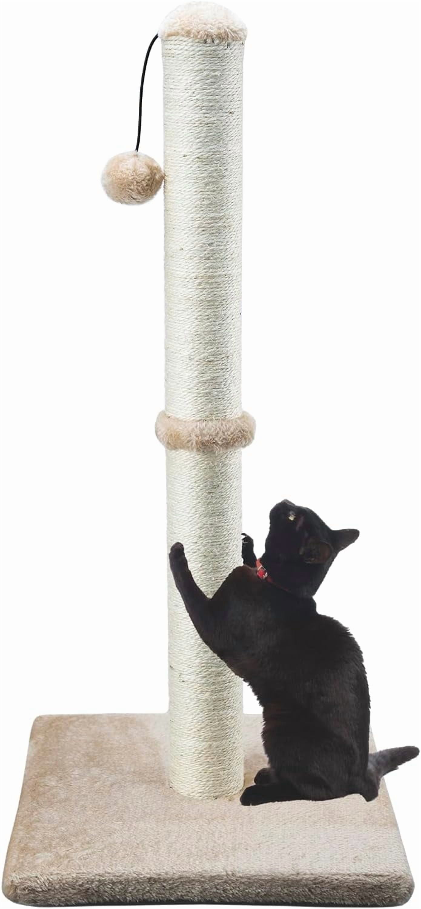 34" Tall Cat Scratching Post for Large Cats and Kittens, Vertical ...