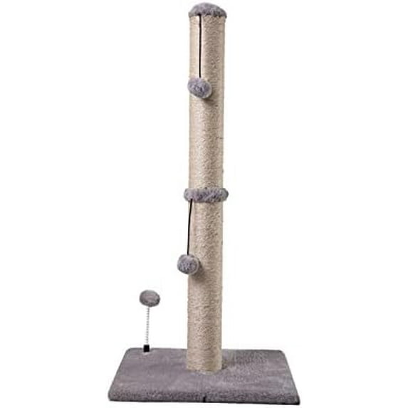 34“ Tall Cat Scratching Post Premium Basics Kitten Scratcher Sisal ...