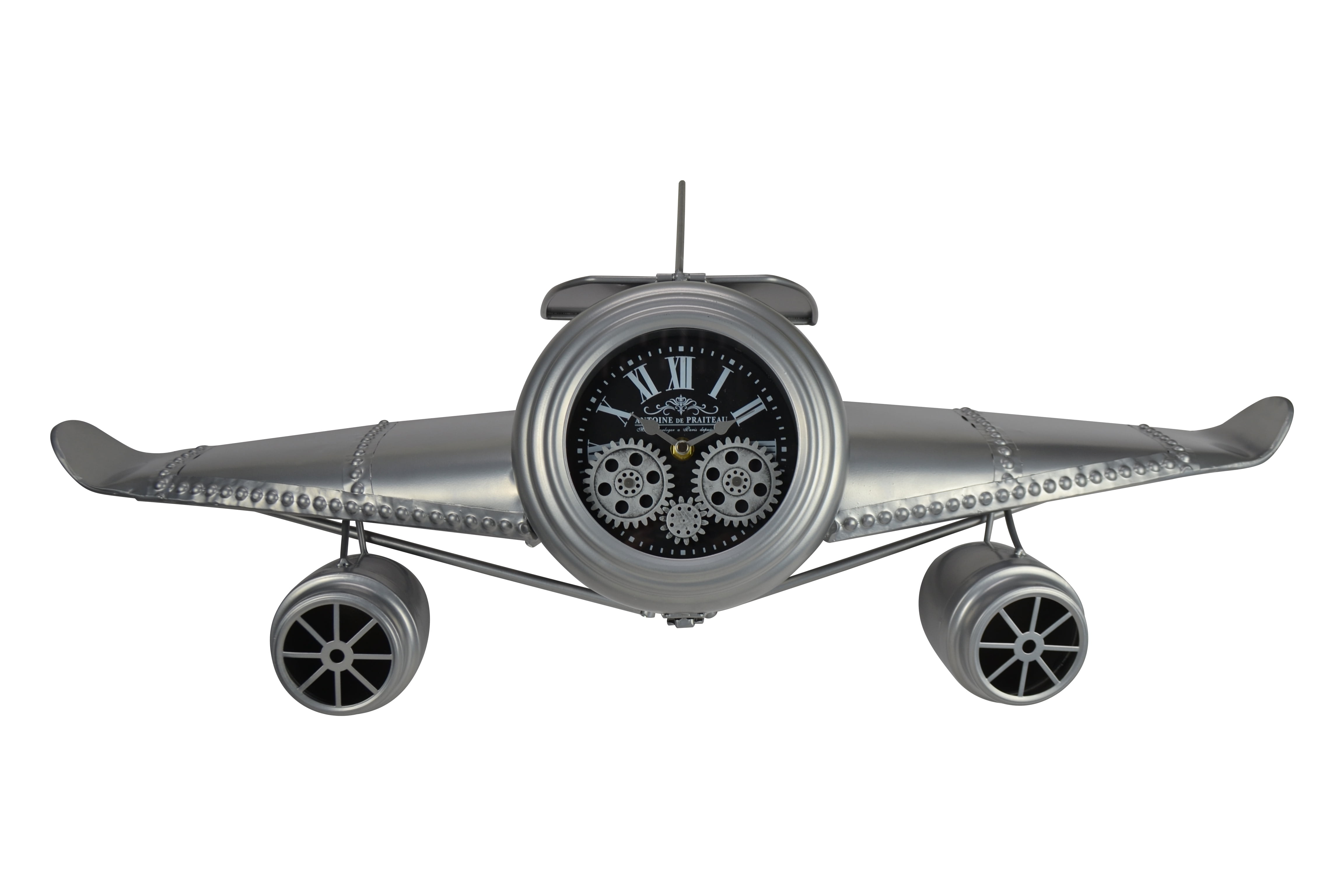 34" Vintage Airplane Wall Clock - Walmart.com