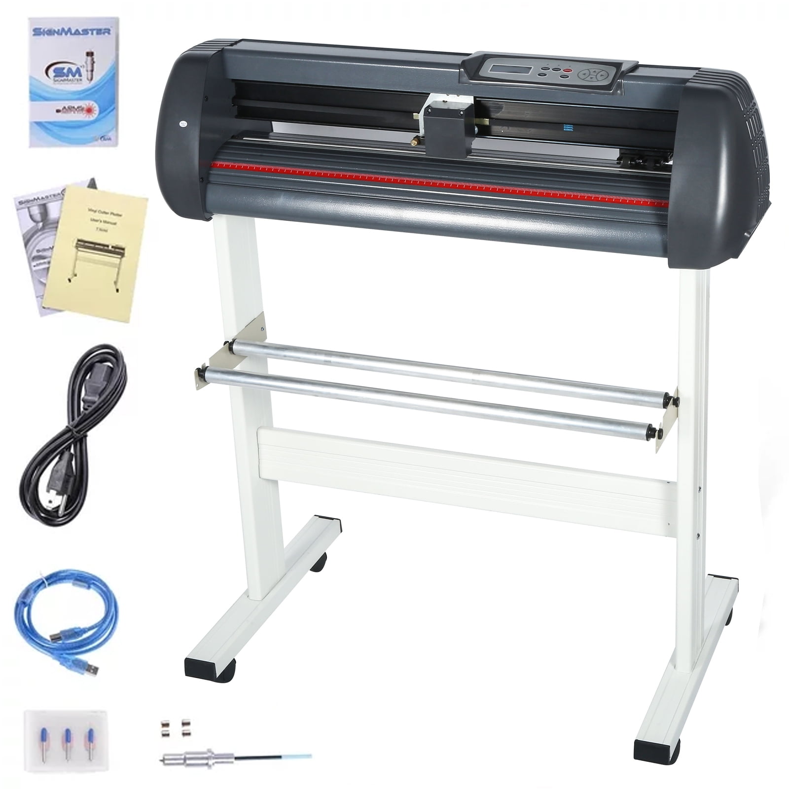 34" Vinyl Cutter Machine Cutting Plotter Sign Making Machine with Floor ...