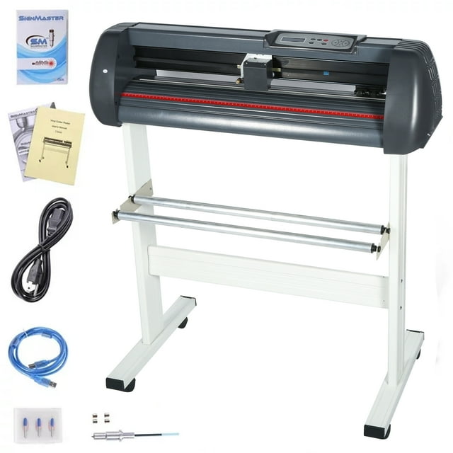 34" Vinyl Cutter Machine Cutting Plotter Sign Making Machine with Floor ...