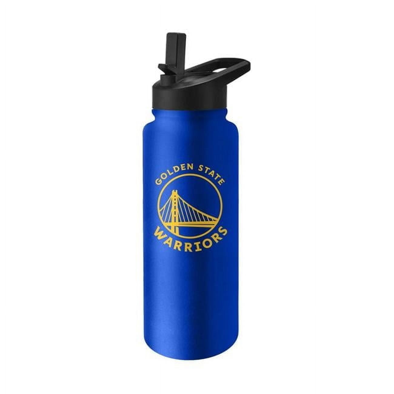 34 oz NBA Golden State Warriors Quencher Logo Flip Top Water Bottle ...