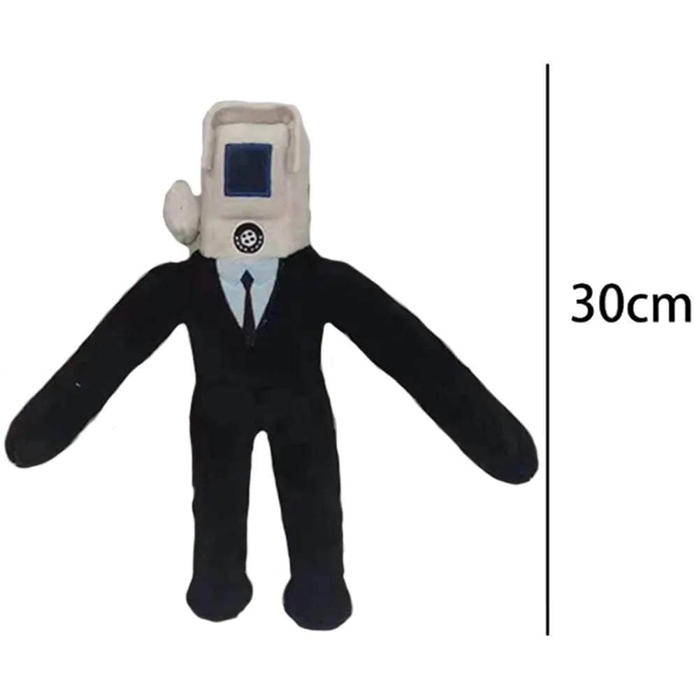 Newest Skibidi Toilet Clockman Titan TV Man Speakerman Plush Toys ...