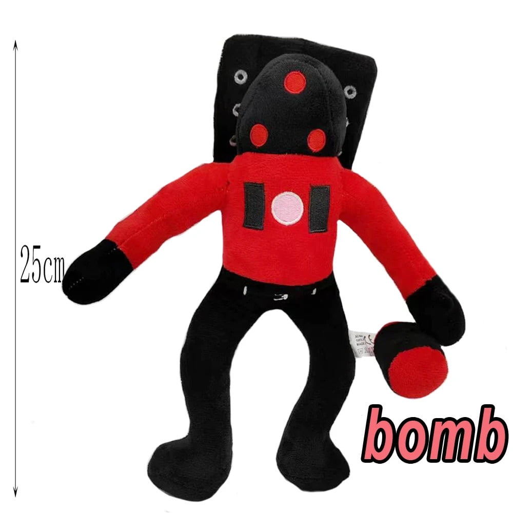 Newest Skibidi Toilet Clockman Titan TV Man Speakerman Plush Toys ...