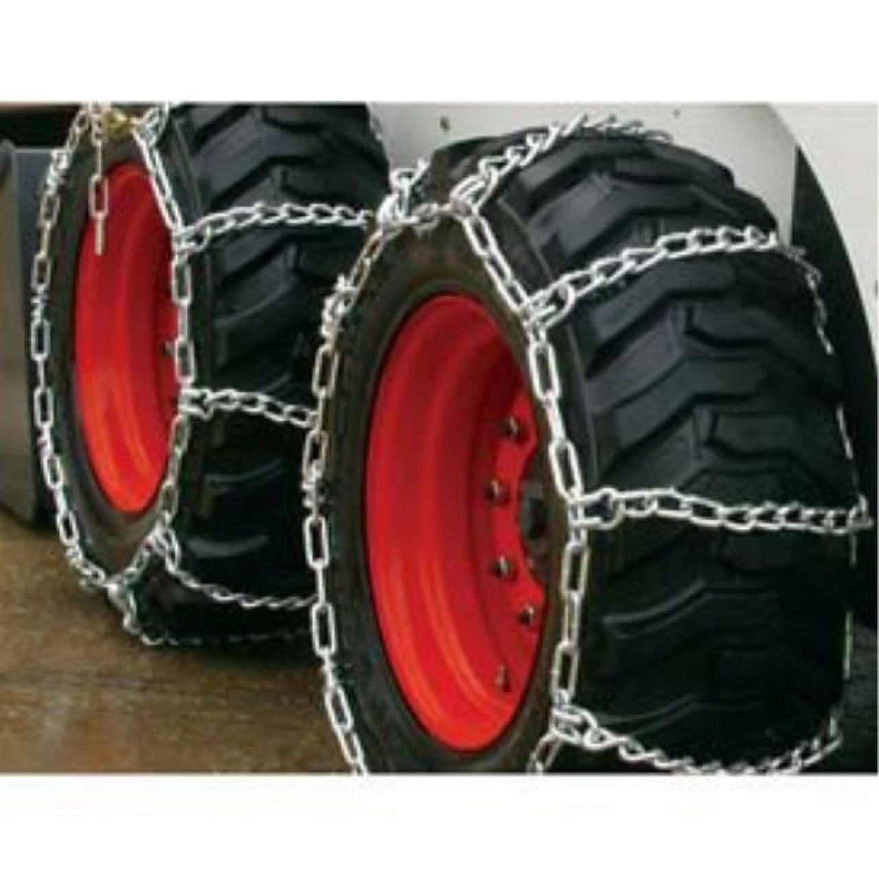 3400 Series Skid Loader Chains w/ HD Twist Cross Chains, 2 Link, Steel ...
