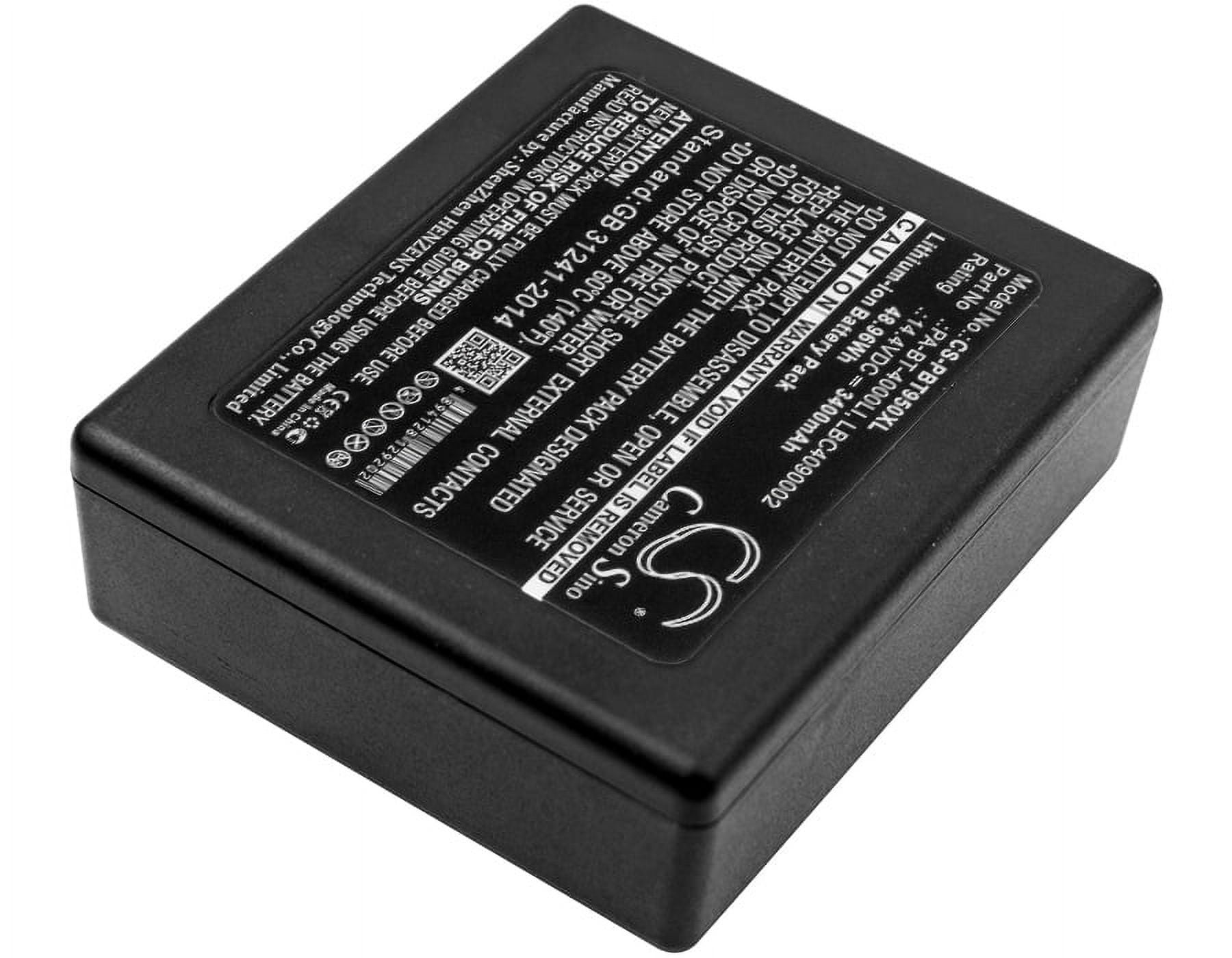 3400mAh High Capacity Battery for Brother PA-BB-001 PA-BB-002 PT-D800W PT-E800T/TK PT-E850TKW ...