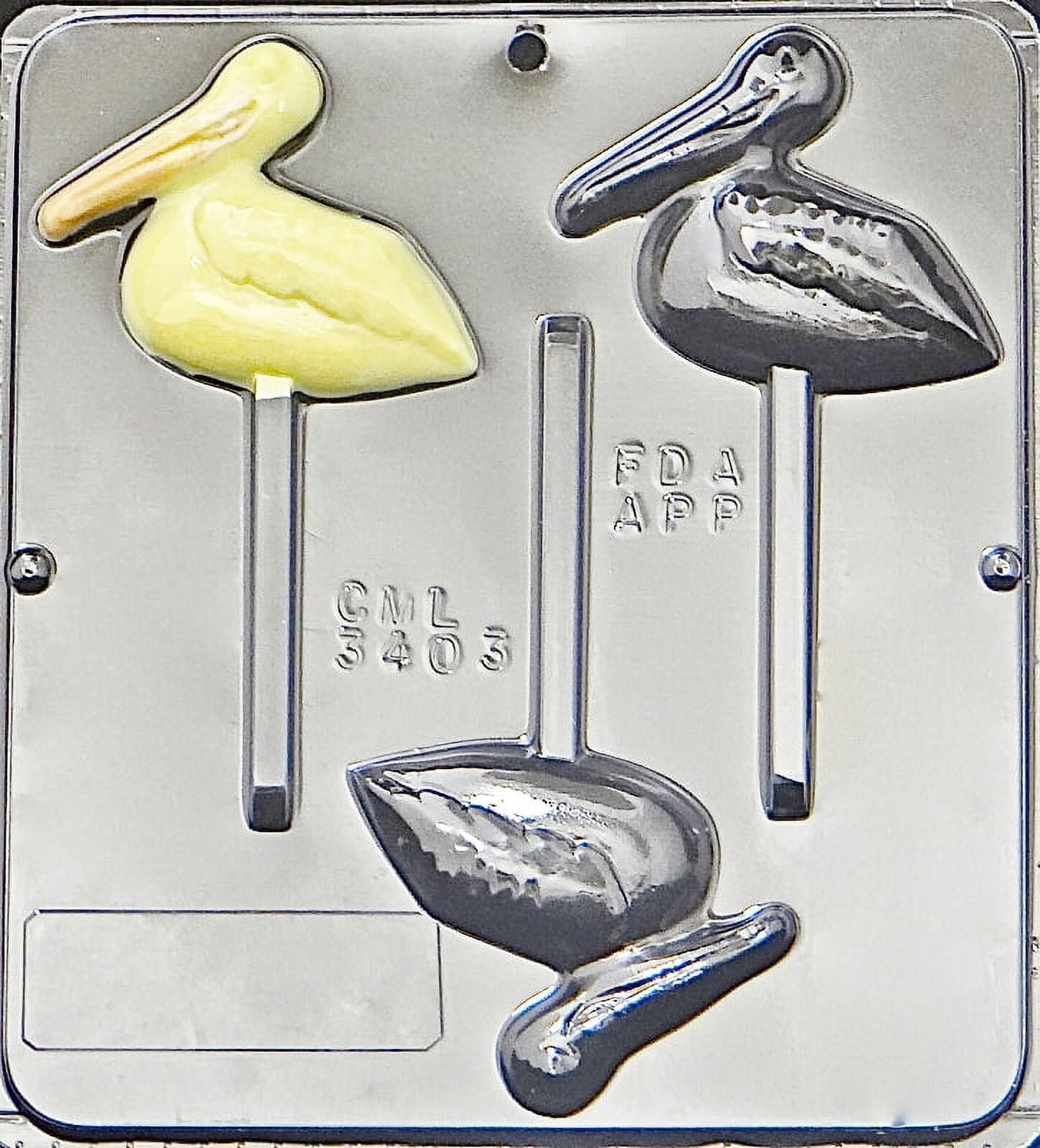 3403 Pelican Lollipop Chocolate Candy Mold - Walmart.com