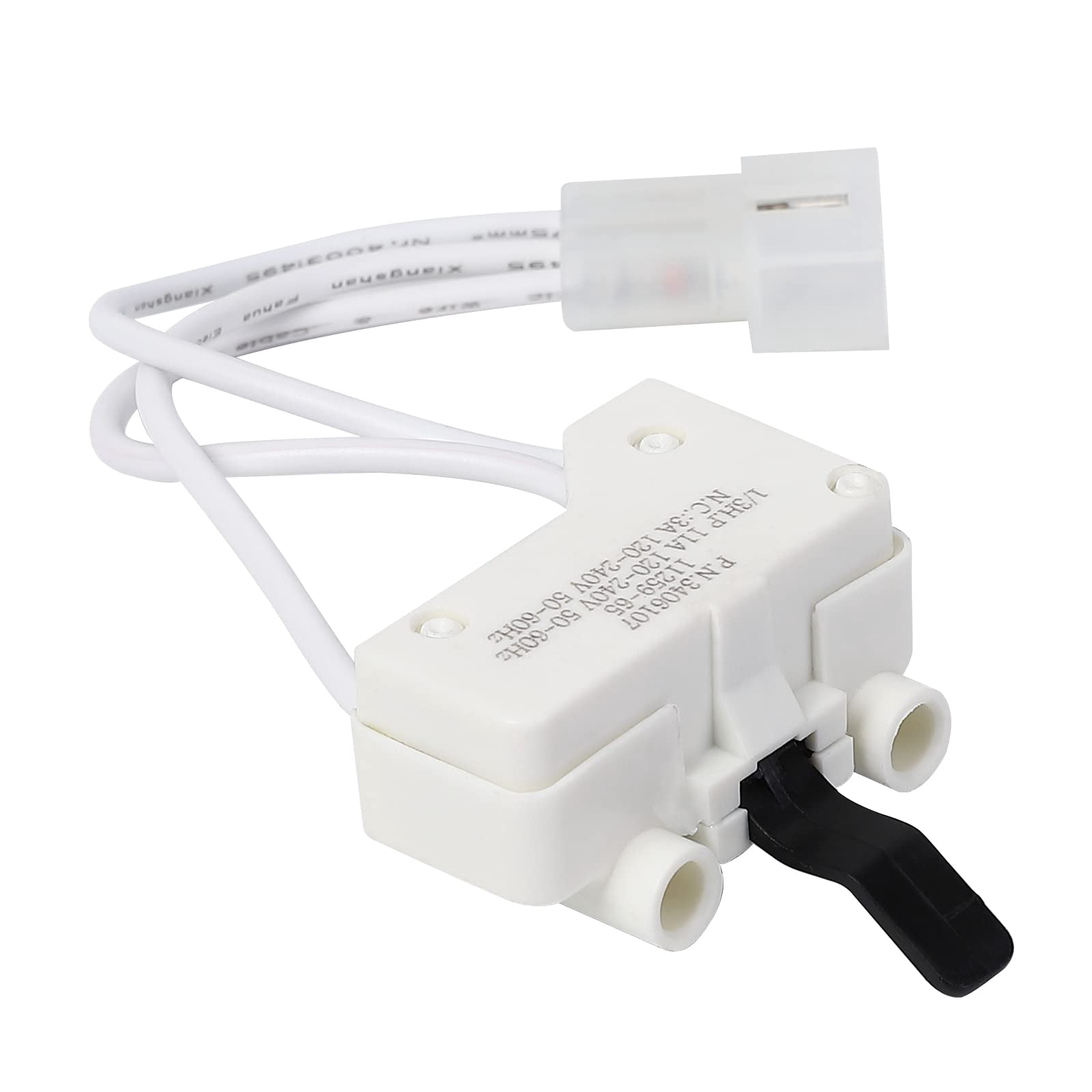 3406107 Dryer Door Switch Replacement Part Replaces 3405100 3405101 ...