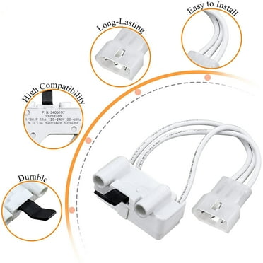 3406107 Whirlpool, Kenmore, Roper, Maytag Dryer Door Switch WP3406107 ...