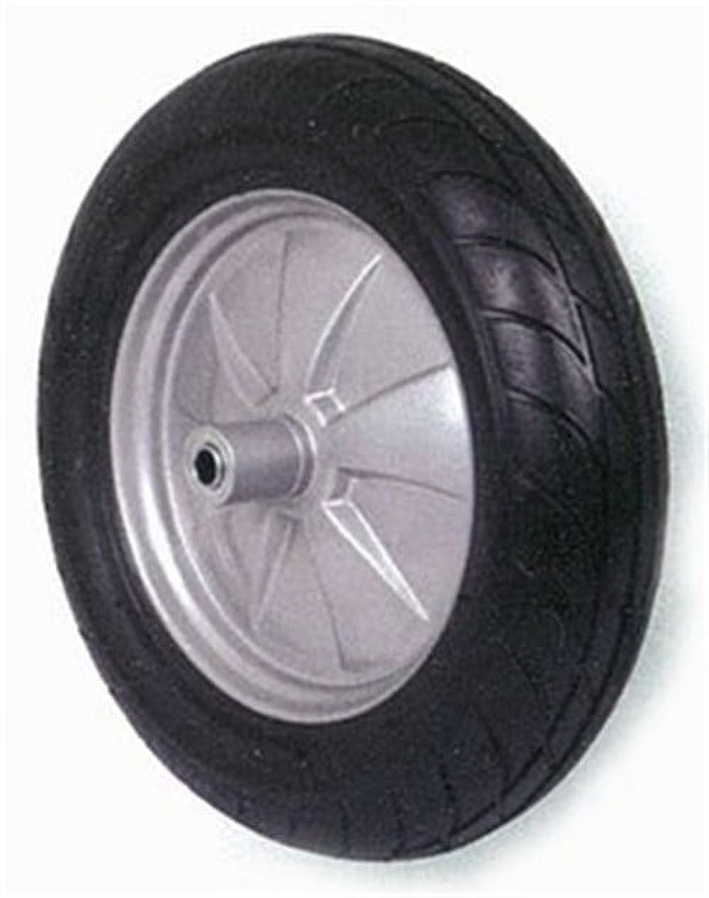 34099 16" flat free tire with rimball bearings&axleld wheelb, truper ...