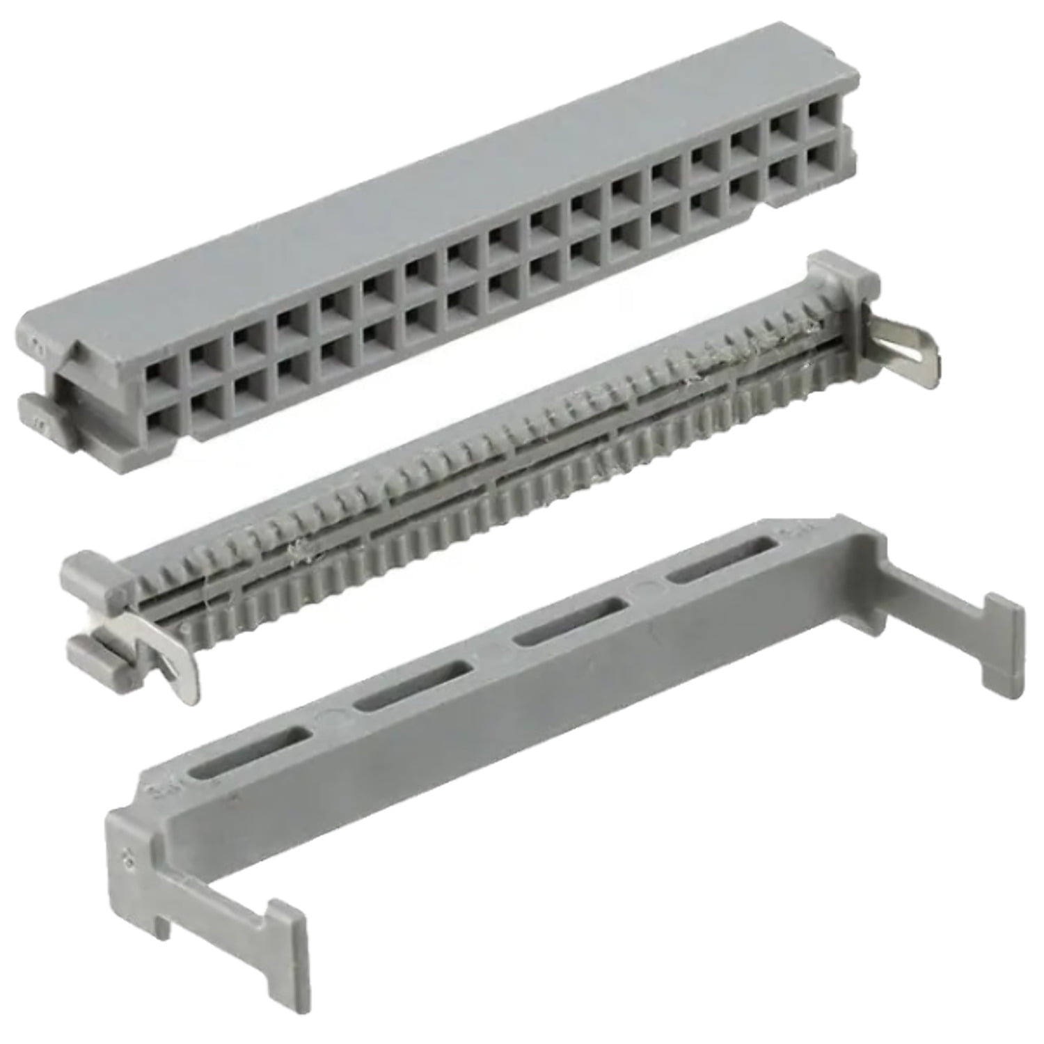 3414-6034 Connector 34 Position Rectangular Receptacle IDC Gold 26-28 ...