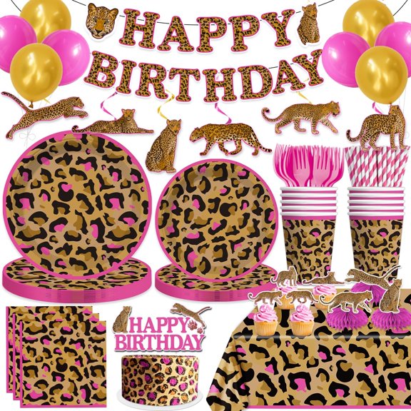 Cheetah Birthday Decorations