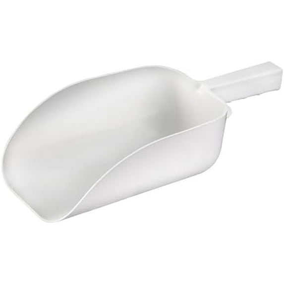 34486 Polycarbonate Plastic Utility Ice Scoop, White, 64-Ounce ...
