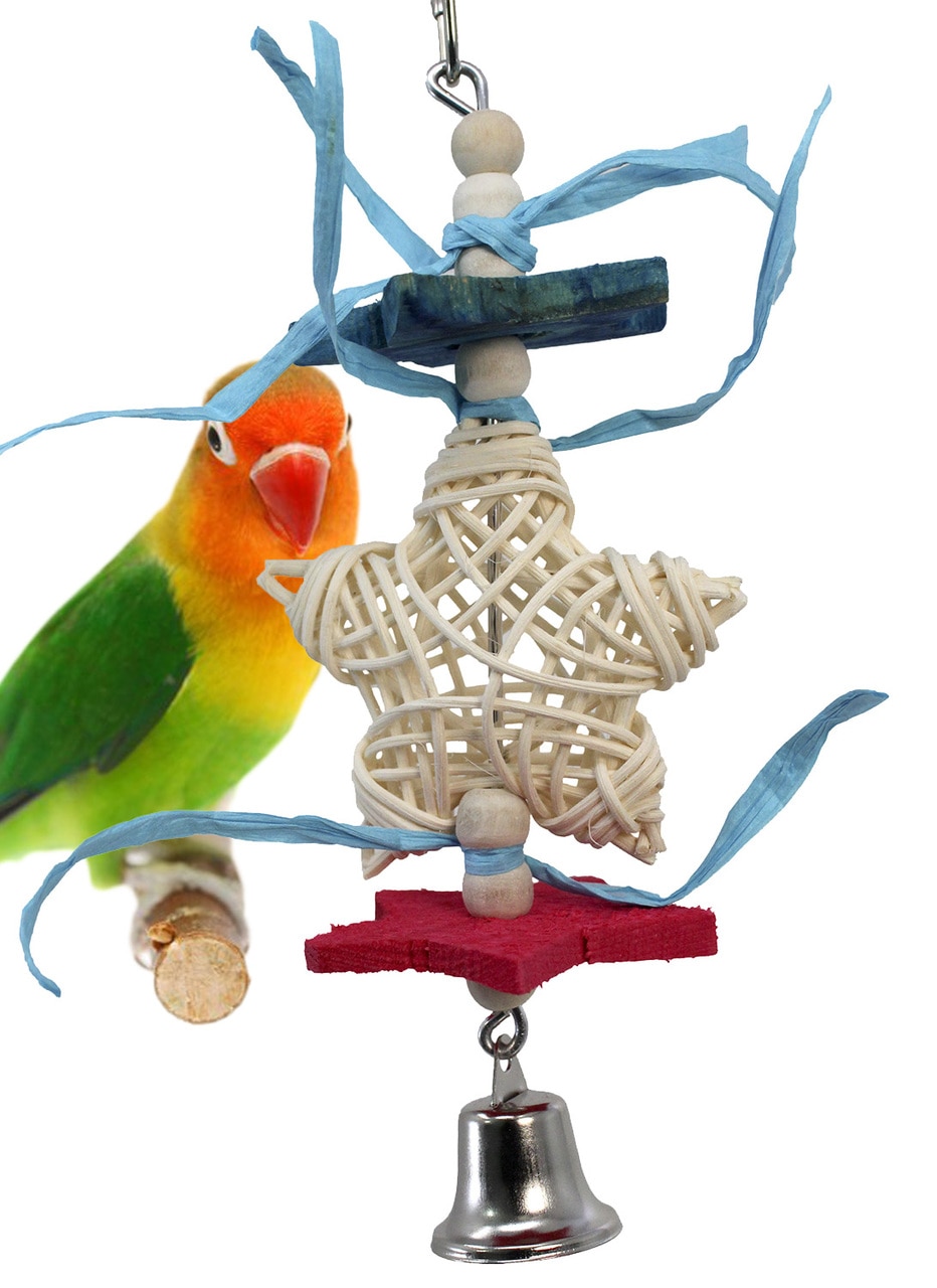 3453 Star Spangled Vine Bird Toy - Walmart.com