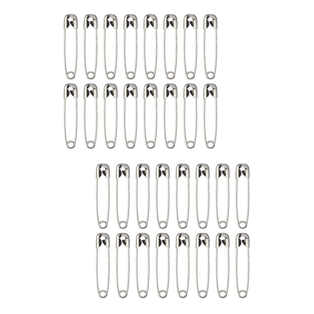3456 pcs Safety Pin Clips DIY Crafting Pin Safety Pin Iron Brooch Pin ...