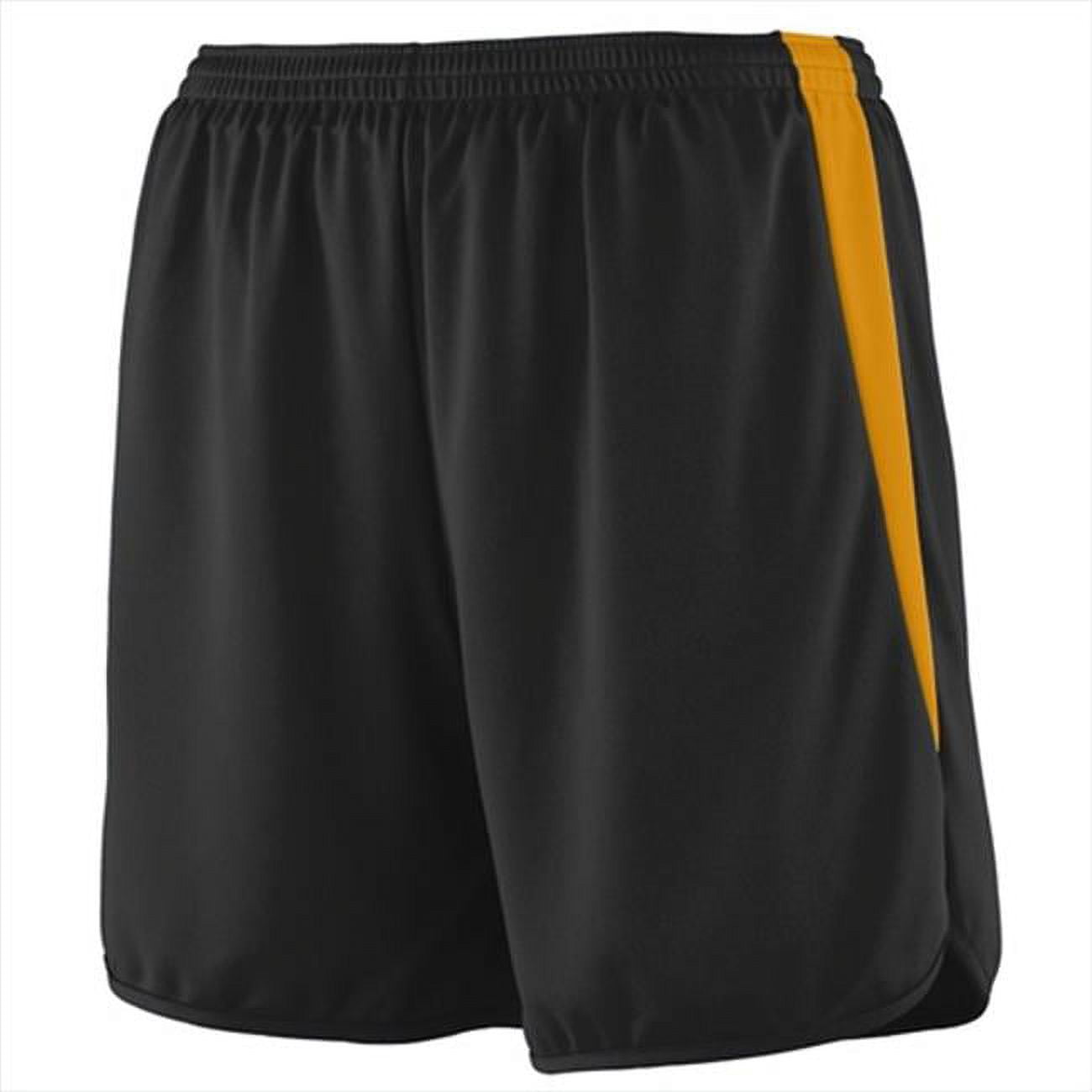 345A Velocity Track Short - Black & Gold, Medium - Walmart.com