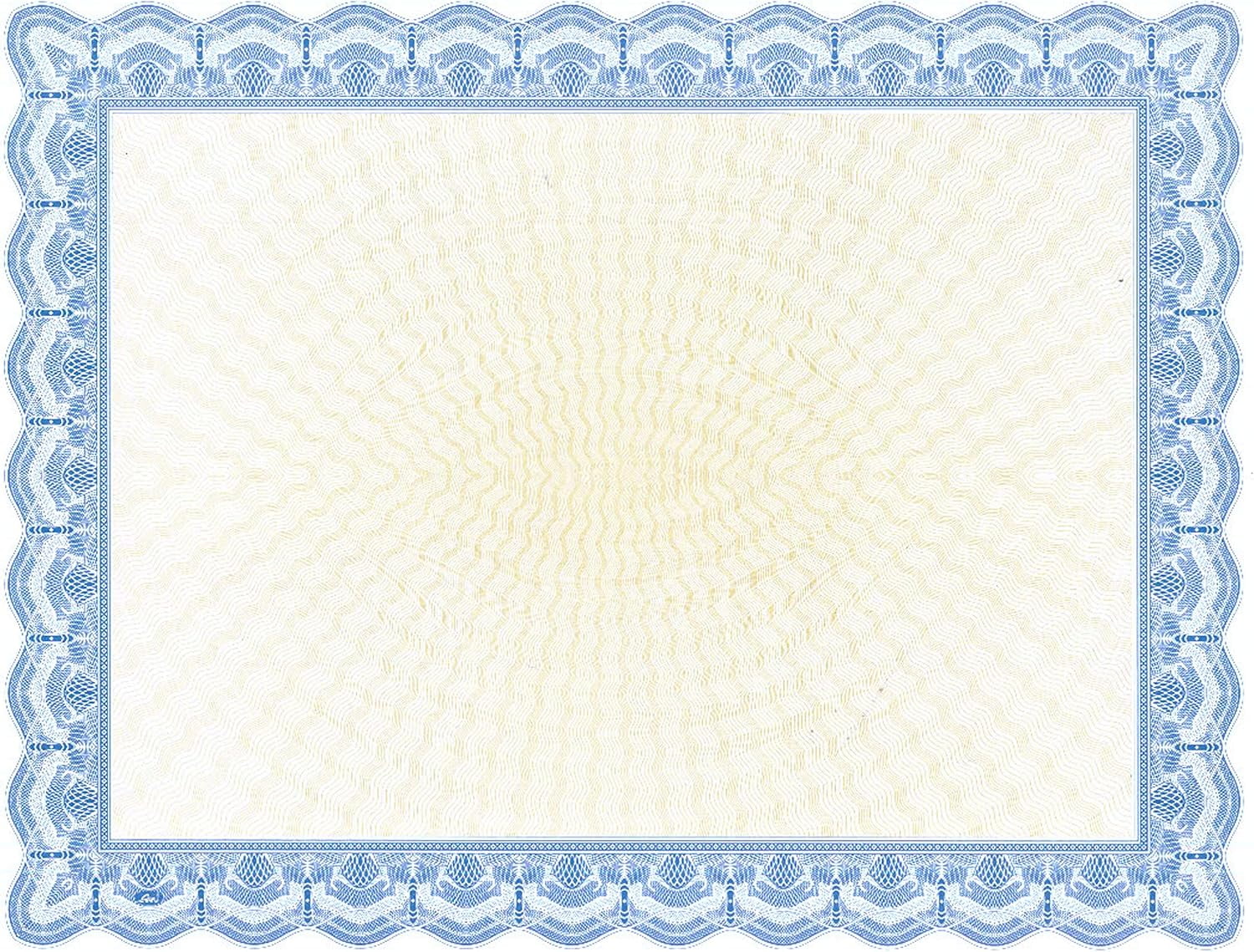 34625 Series Blank Certificate | Pack of 100 - Walmart.com