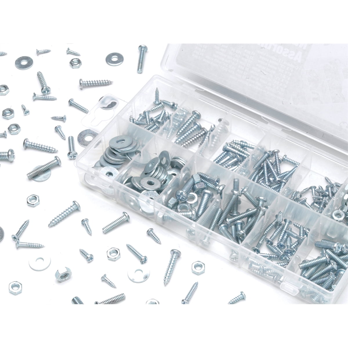 347 Pc. Metric Nut And Bolt Hardware Kit - Walmart.com