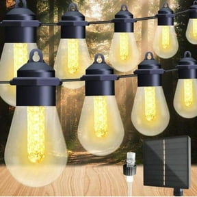 Aertyole 2 Pack 10FT Heavy Duty Metal String Light Poles, Outdoor ...